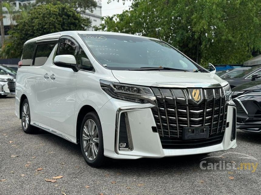 Recon 2020 Toyota Alphard 2.5 S SA Golden Eyes BACK CAMERA DIM BSM HALF LEATHER - Carlist.my