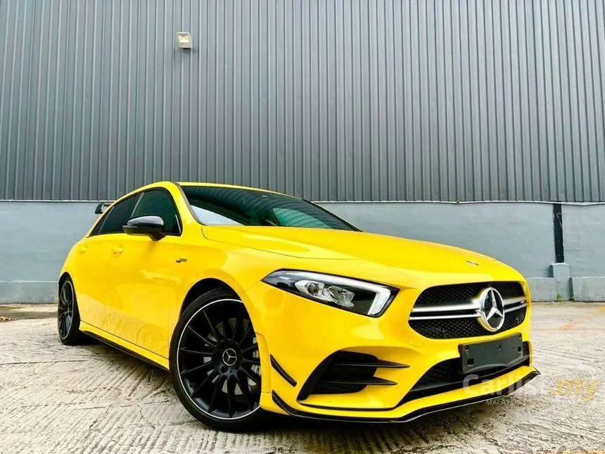 Recon 2019 Mercedes-Benz A35 AMG 2.0 4MATIC Hatchback AMG BODYKITS SET GOOD CONDITION LOW ...