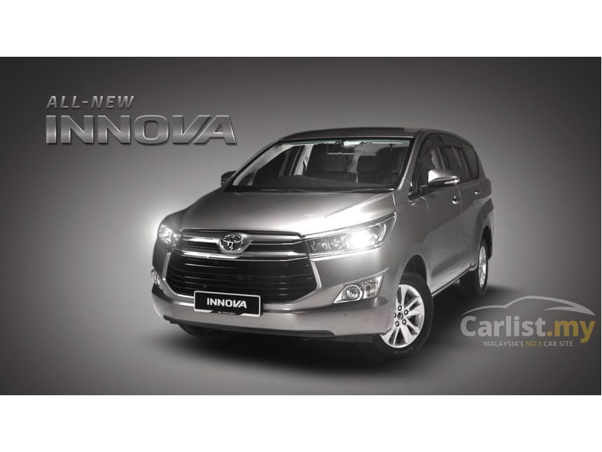 Toyota Innova 2017 G 2.0 in Kuala Lumpur Automatic MPV Grey for RM ...