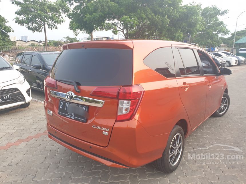 Jual Mobil Toyota Calya 2017 G 1.2 di Banten Automatic MPV Orange Rp ...