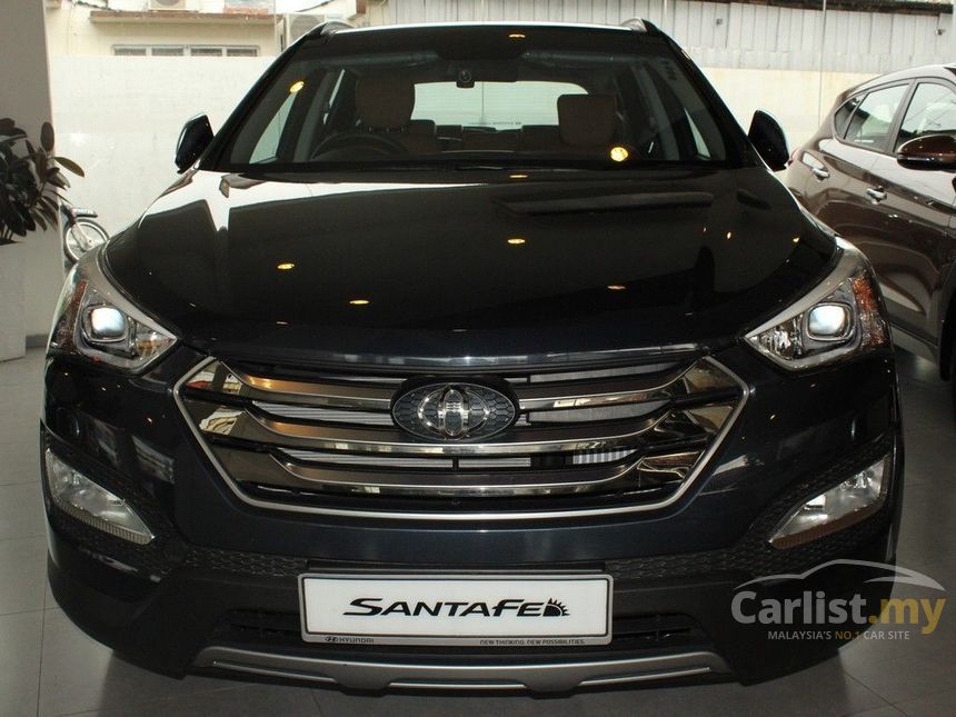 Inokom Santa Fe 2017 Premium 2.4 in Kuala Lumpur Automatic SUV Black ...