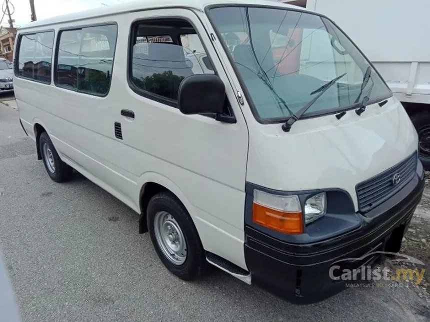 Toyota Hiace 2000 2.0 in Selangor Manual Van White for RM 19,999 ...