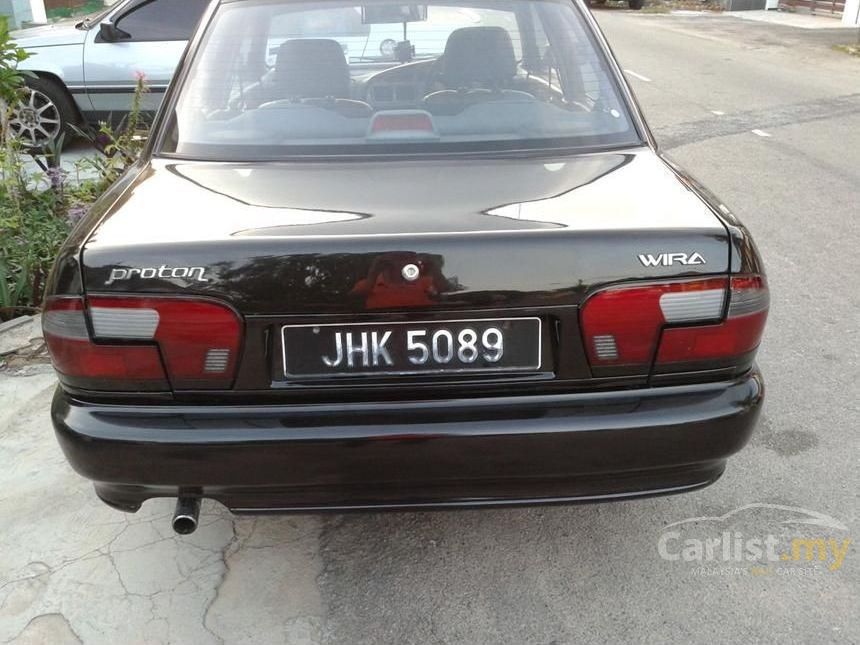 Proton Wira 2004 GL 1.5 in Johor Automatic Sedan Black for RM 12,300 ...