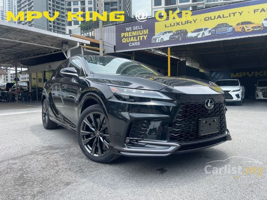Recon 2023 Lexus RX350 2.4 TURBO F Sport SUV / FULLY LOADED / ALL BLACK ...