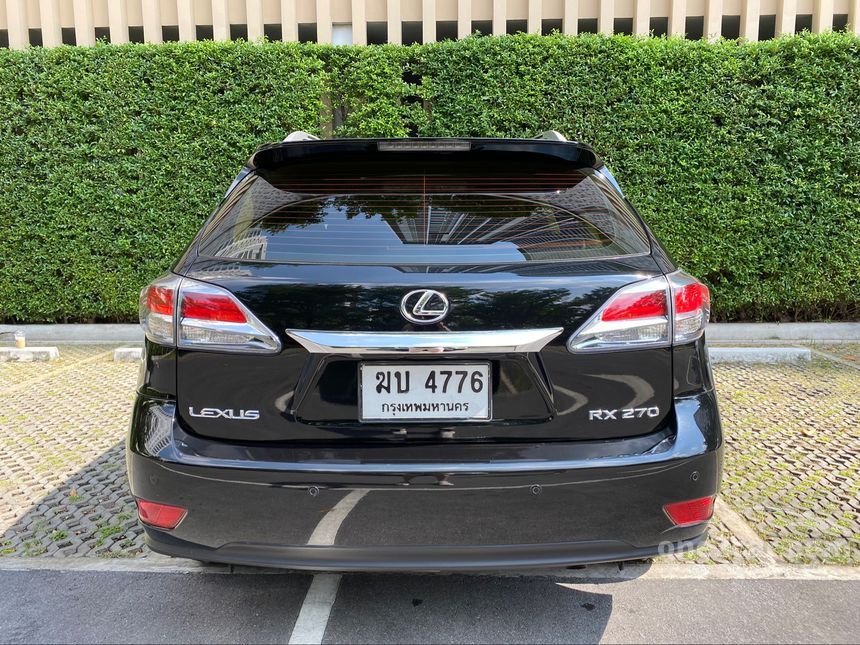 Lexus RX270 2012 Luxury 2.7 in กรุงเทพและปริมณฑล Automatic SUV สีดำ for ...