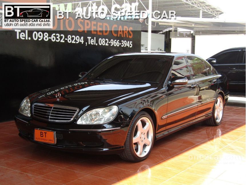 Mercedes-Benz S600 2002 5.8 in กรุงเทพและปริมณฑล Automatic Sedan สีดำ ...