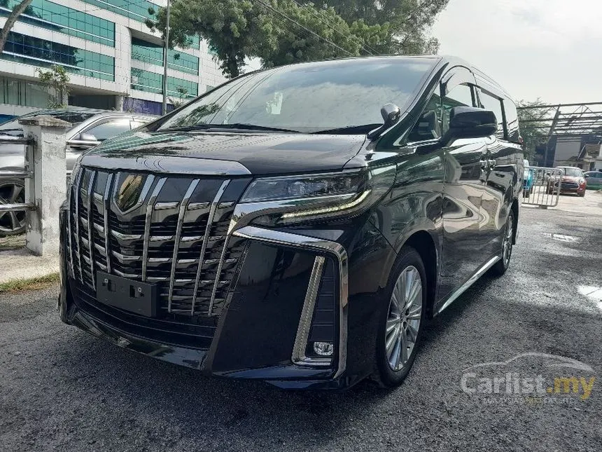 Recon 2020 Toyota Alphard 2.5 G SA TYPE GOLD DIM SUNROOF BSM ORI MILEAGE - Carlist.my