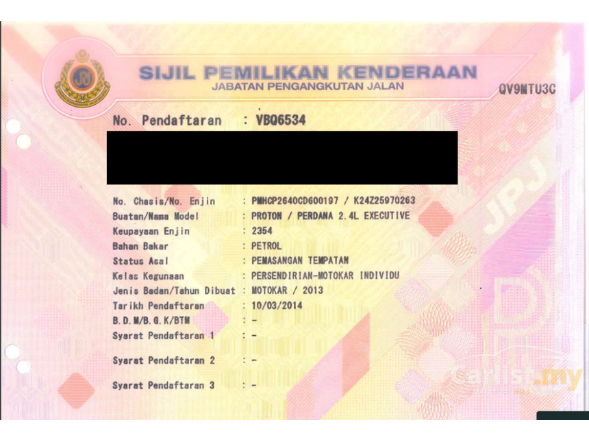 Used 2013 Proton Perdana 2.4 Executive PADDLE SHIFT SPORT RIM 1 MALAY ...