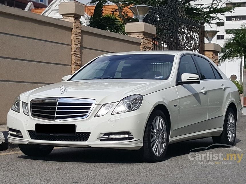 Mercedes-Benz E200 CGI 2011 Elegance 1.8 in Penang Automatic Sedan White for RM 136,000 ...
