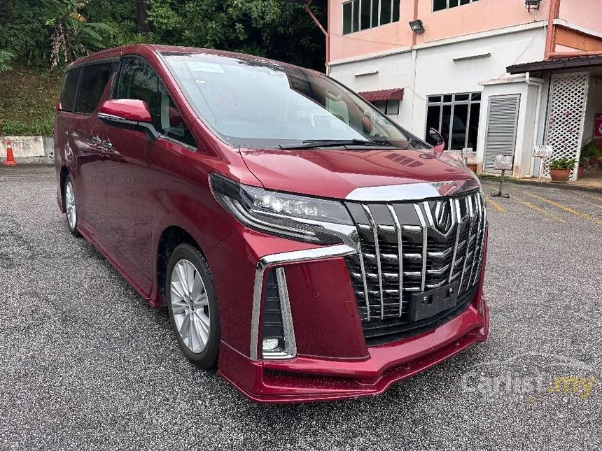 Recon 2021 Toyota Alphard 2.5 RED COLOUR - Carlist.my