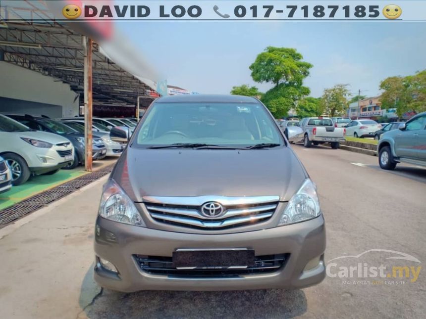 Toyota Innova 2010 G 2.0 in Johor Automatic MPV Grey for RM 36,800 ...
