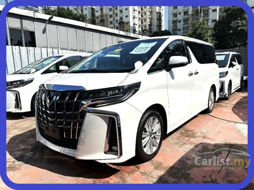Recon UNREG 2019 Toyota Alphard 2.5 SA 7 SEATER 2 POWER DOOR REVERSE ...
