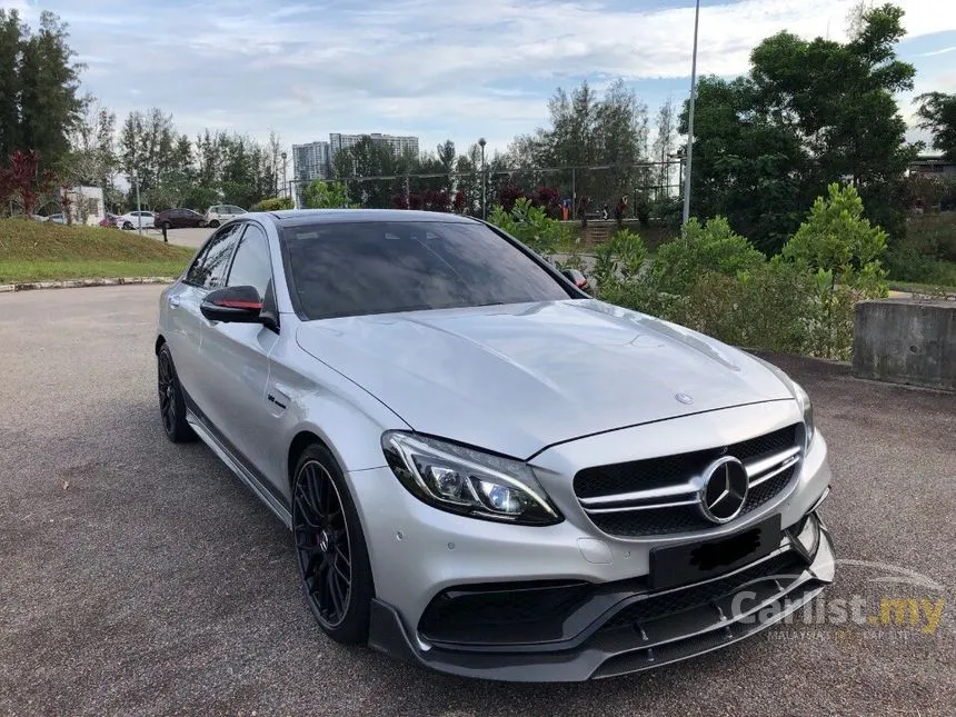 Used 2016 Mercedes-Benz C63 AMG 4.0 S Edition 1 Sedan [CNY Promotion ...