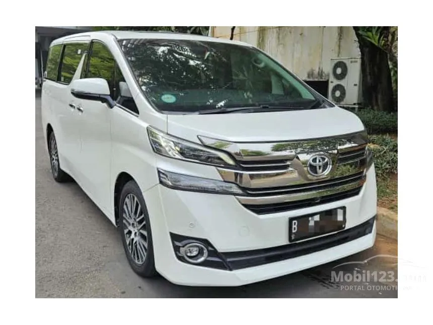 Jual Mobil Toyota Vellfire 2017 G 2.5 di DKI Jakarta Automatic Van ...