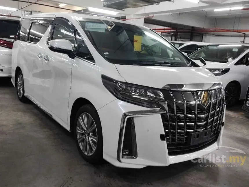 Recon 2021 Toyota Alphard 2.5 TPYE GOLD S/ROOF P/BOOT UNREG ( no tax ...