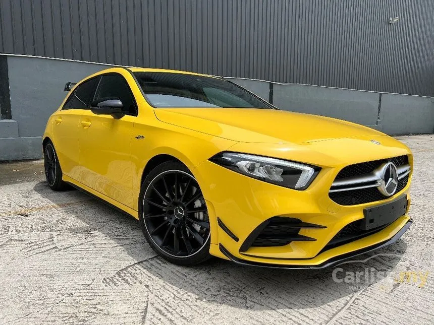 Recon 2019 Mercedes-Benz A35 AMG 2.0 4MATIC Hatchback - AMG Bodykit - Good Condition - Carlist.my