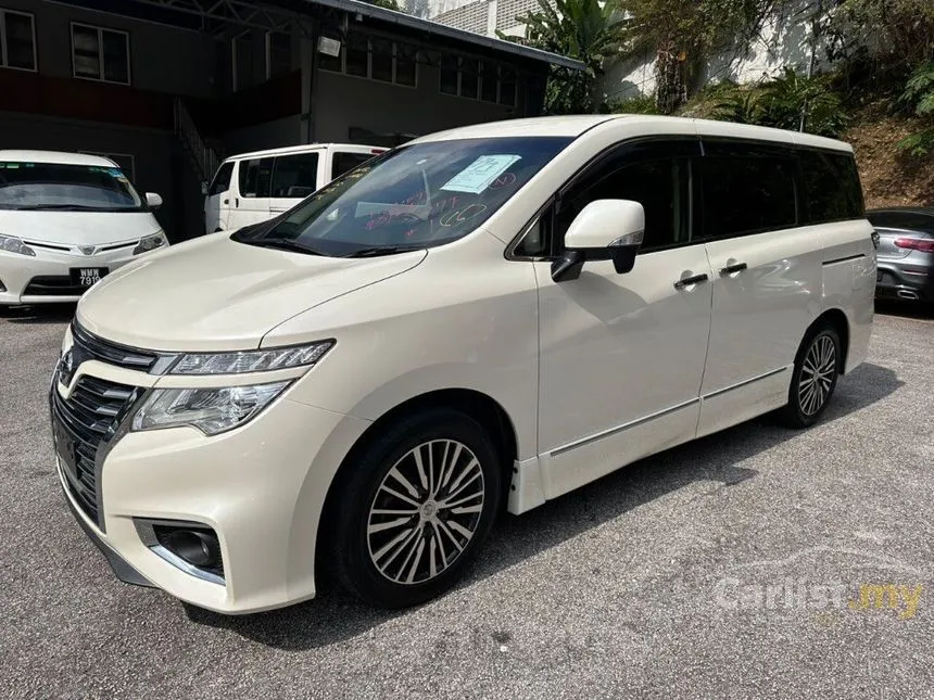 Recon 2018 Nissan Elgrand 2.5 High-Way Star 8 seater Half leather - Carlist.my