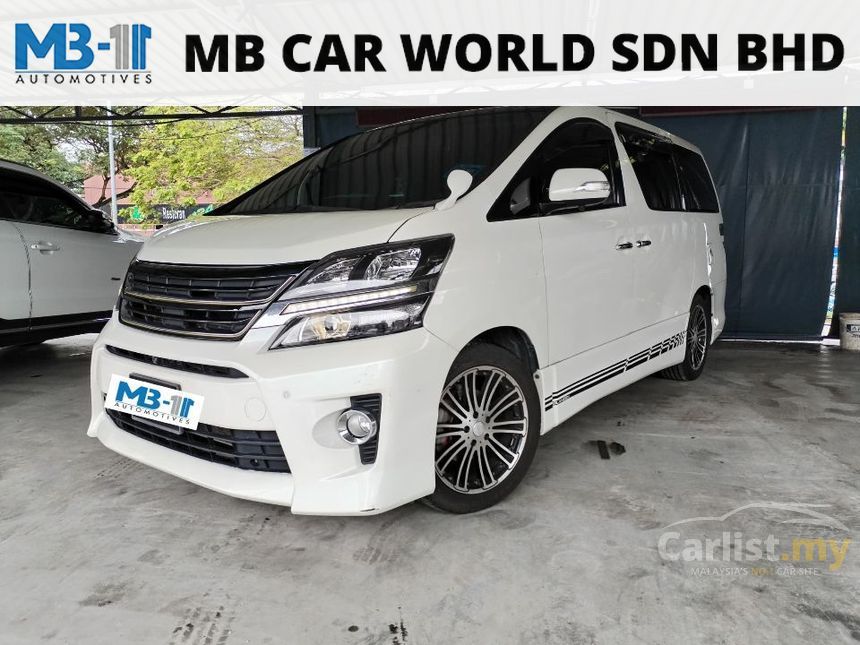 Terpakai 2012 Toyota Vellfire 2.4 Z Golden Eyes MPV - Carlist.my