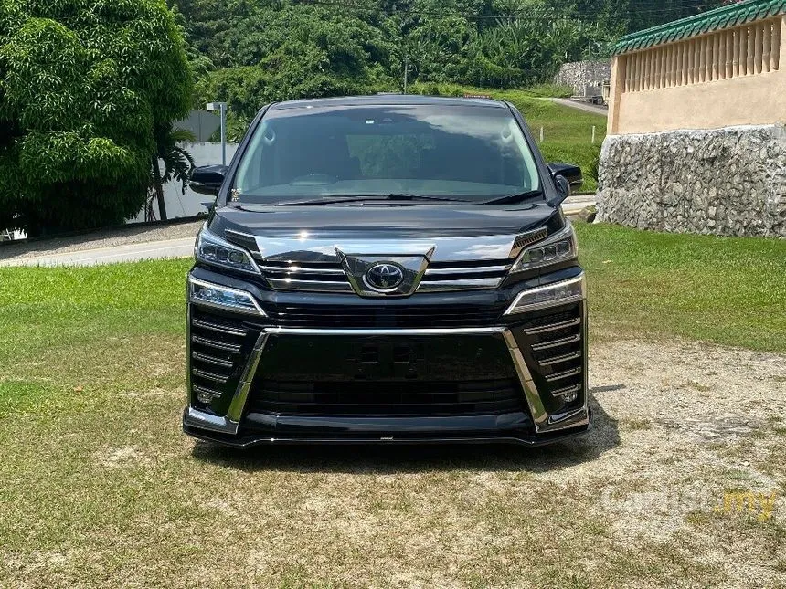 Recon 2020 Toyota Vellfire 2.5 ZG Silkblaze front lips TRD Exhaust ...
