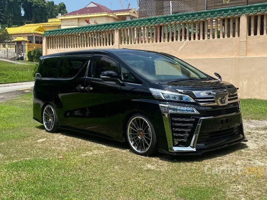 Recon 2020 Toyota Vellfire 2.5 ZG Silkblaze front lips TRD Exhaust ...