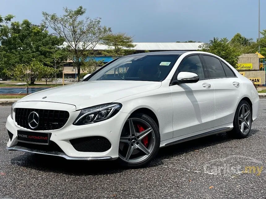 Used MERCEDES BENZ C250 AMG LINE 2.0 CKD PANORAMIC SUNROOF KEYLESS ...