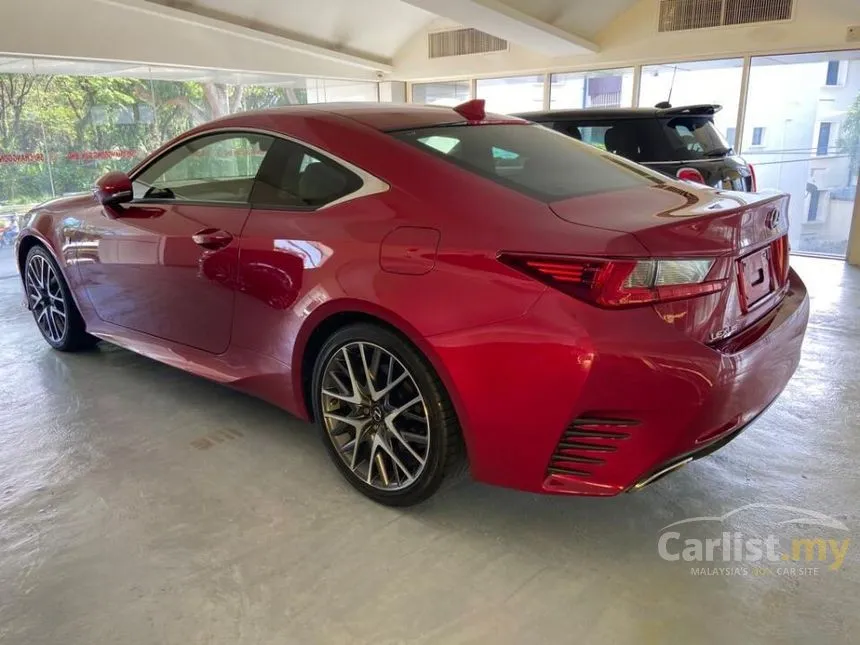 Lexus RC200t 2017 F Sport 2.0 in Kuala Lumpur Automatic Coupe Red for ...