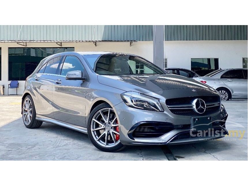 Recon 2016 Mercedes-Benz A45 AMG 2.0 4MATIC Hatchback Grade 5A Car Full Leather - Carlist.my