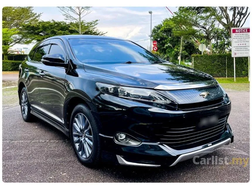 Used 2017 Toyota HARRIER 2.0 PRE ADV ORI T/TOP CDT WRT - Carlist.my