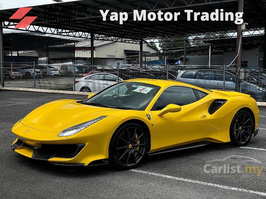 Recon 2020 Ferrari 488 3.9 Pista Coupe *TIP TOP CONDITION *FULL CARBON ...