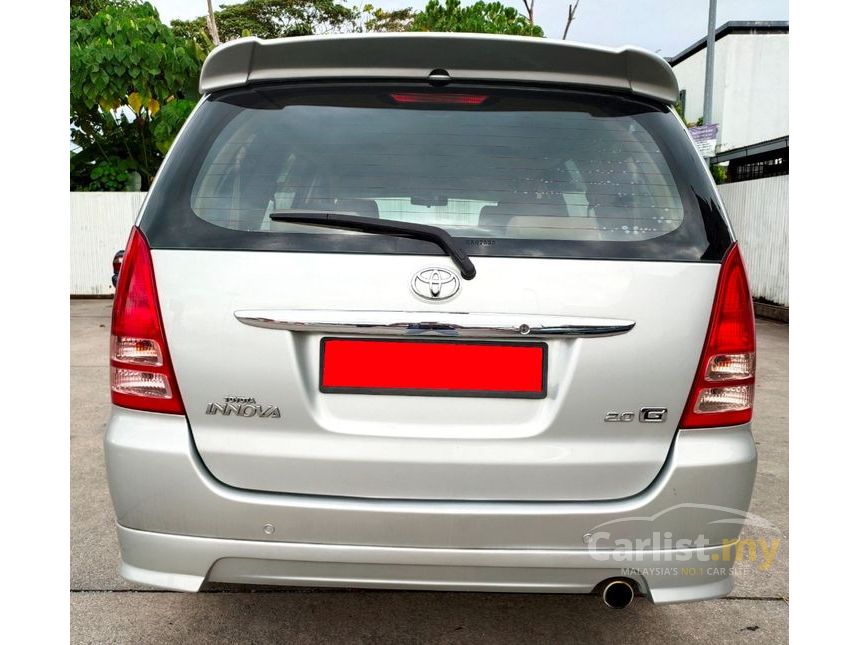 Toyota Innova 2006 G 2.0 in Kuala Lumpur Automatic MPV Silver for RM ...