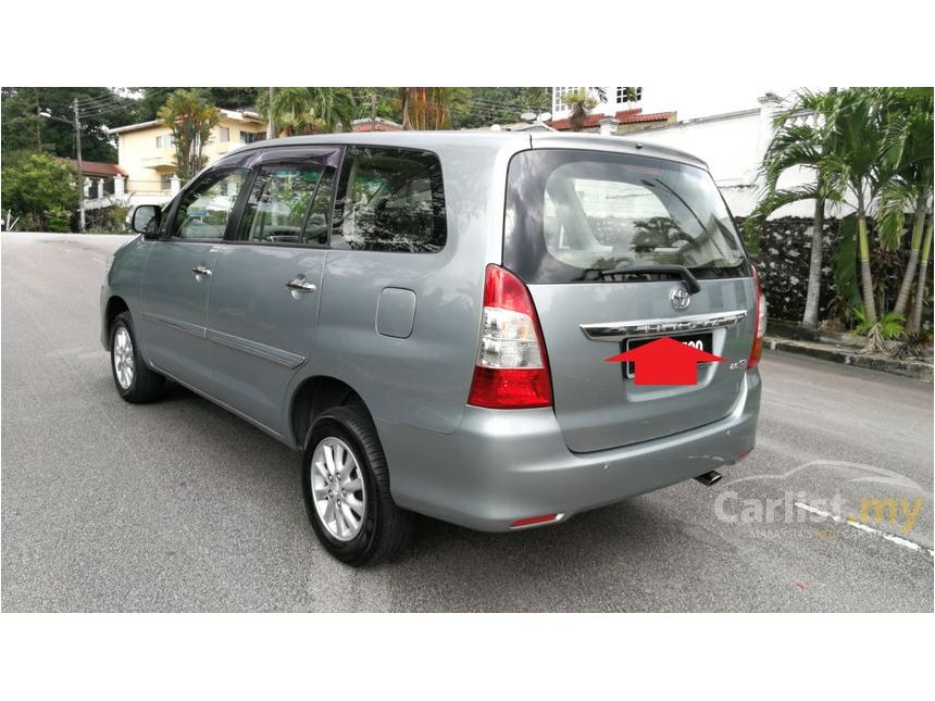 Toyota Innova 2013 G 2.0 in Kuala Lumpur Automatic MPV Grey for RM ...