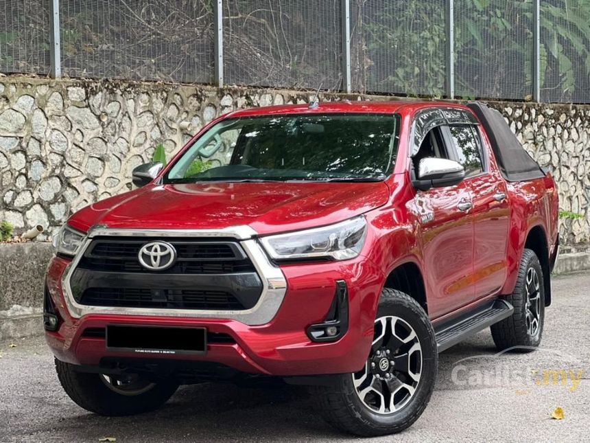 Used 2020 Toyota Hilux 2.4 V Dual Cab Pickup 4X4 NON OFFROAD / LEATHER ...
