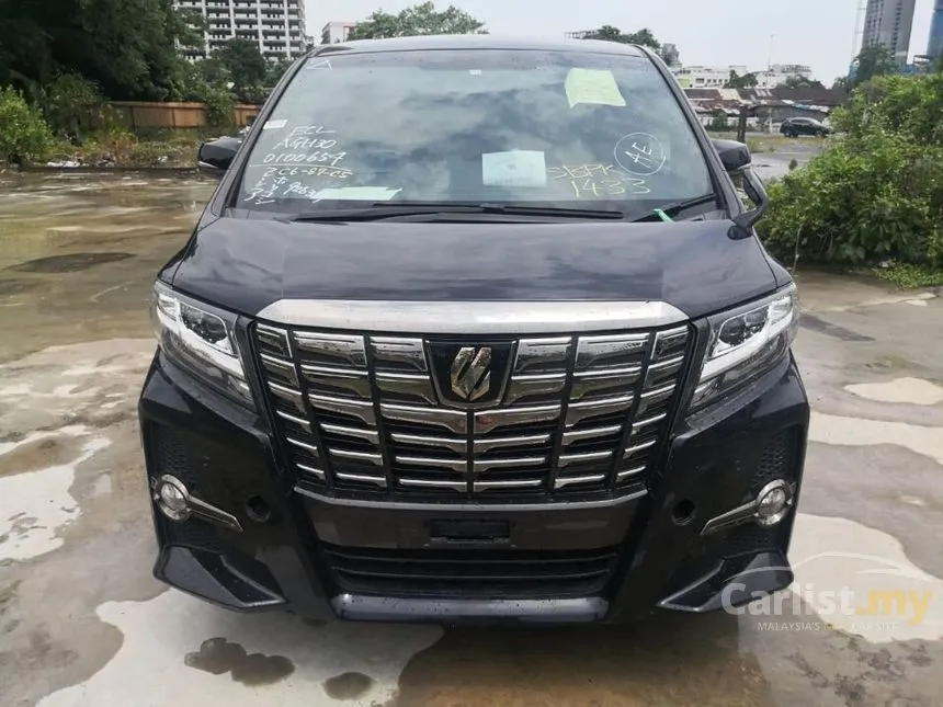 Recon 2016 Toyota Alphard 2.5 SA TYPE BLACK 7 SEATER/2 POWER DOOR/POWER BOOT UNREGISTER - Carlist.my