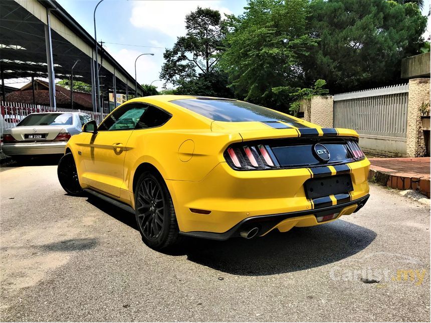 Ford Mustang 2016 GT 5.0 in Kuala Lumpur Automatic Coupe Yellow for RM ...
