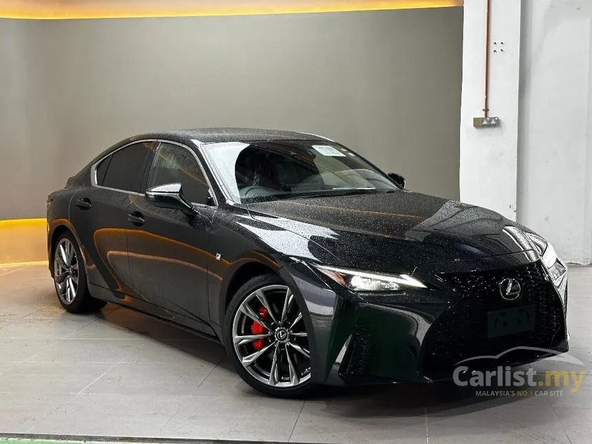 Recon 2021 Lexus IS300 2.0 F-Sport Black With Red Wine Interior And ...