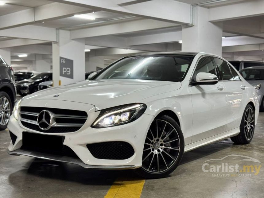 Used 2016 Mercedes-Benz C300 2.0 AMG Line / RED INTERRIOR / BURMESTER ...