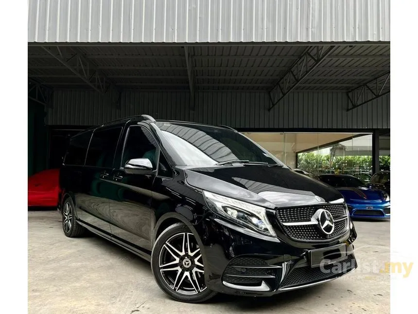 Used 19/21 Mercedes-Benz V250 2.1 STARLIGHT ROOFTOP PS5 TELEVISION 2TONE INTERIOR AC13 DESIGN ...