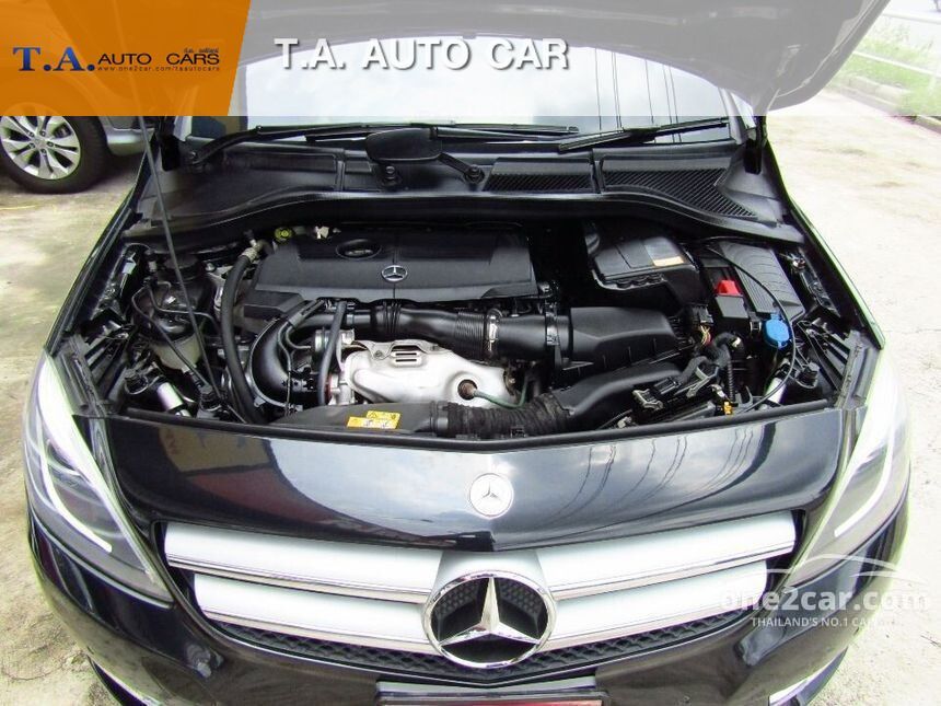 Mercedes-Benz B180 2014 W246 (ปี 11-16) Sports 1.6 เกียร์อัตโนมัติ สีดำ ...