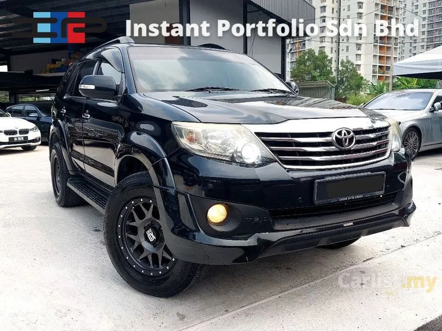 Used 2013 Toyota Fortuner 2.7 V SUV YRD Bodykit MPV - Carlist.my