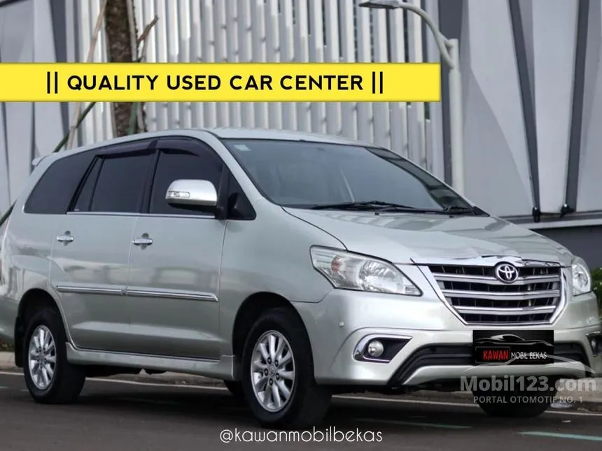 Jual Mobil Toyota Kijang Innova 2013 V 2.5 di Banten Automatic MPV Silver Rp 222.000.000 ...