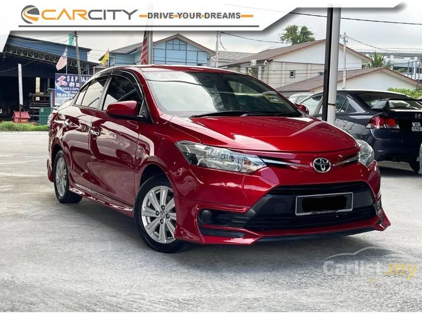 Used 2016 Toyota Vios 1.5 SPORTIVO - 3 YEARS WARRANTY - Carlist.my