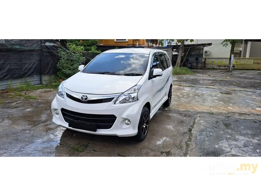 Used 2012 Toyota Avanza 1.5 S VVT-I High Spec Facelift 7 Seater Tip-Top ...