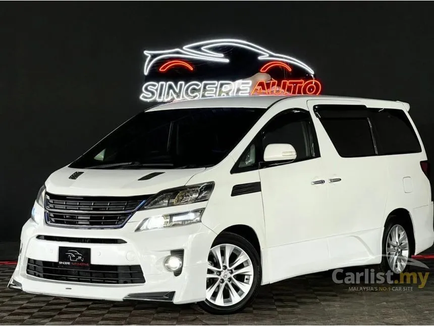 Used TOYOTA VELLFIRE, GOLDEN EYES, CONVERT NEW FACELIFT VELLFIRE WITH ...
