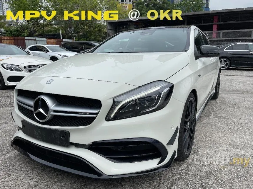 Recon 2017 Mercedes-Benz A45 AMG 2.0 MATIC Hatchback RACE MODE FULL BODYKIT AMG BUCKET SEAT ...