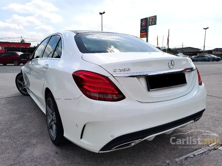 Used 2016 Mercedes Benz C250 2.0 (A) AMG RED INTERIOR 40K KM - Carlist.my