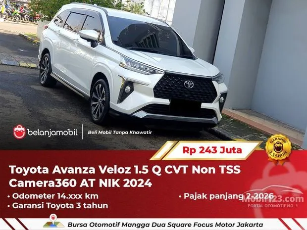 Jual Toyota Veloz Bekas 2024 di Indonesia Harga Murah, Kondisi Terbaik ...