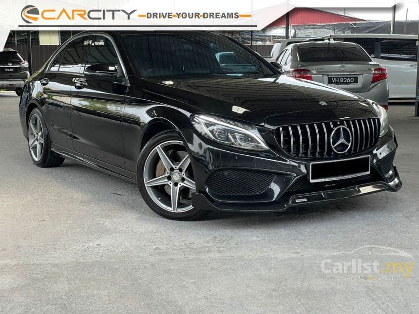 Used 2017 MERCEDES-BENZ C250 2.0 AMG LINE FULL LEATHER SEATS POWER ...