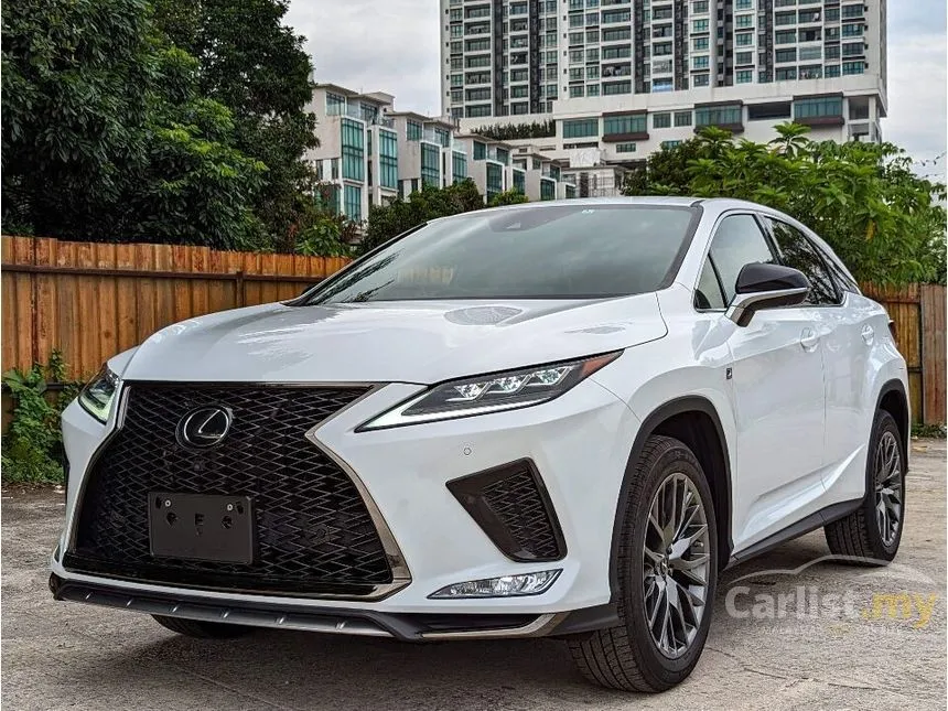 Recon 360 4CAM 11K MILEAGE BLACK WHITE INTERIOR 2021 LEXUS RX300 2.0 F ...