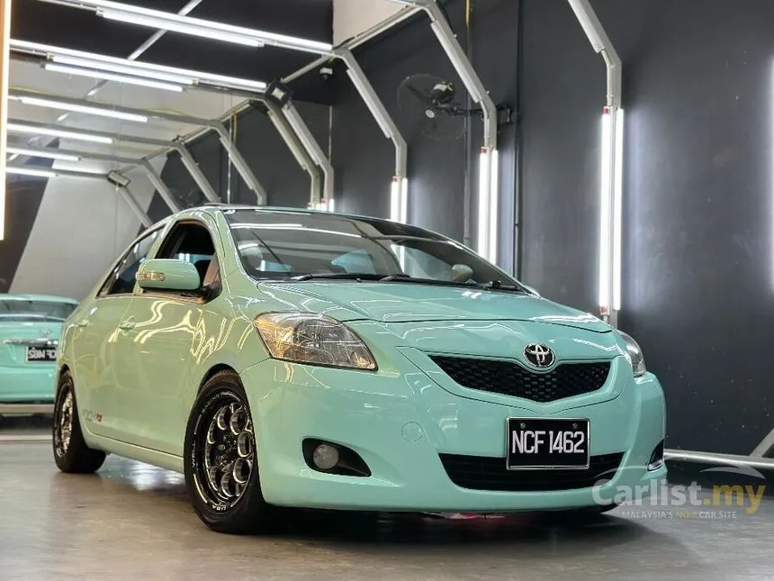 Used 2009 Toyota Vios 1.5 S Sedan CAT GREEN MINT CRYSTAL BARU, SPOT ...