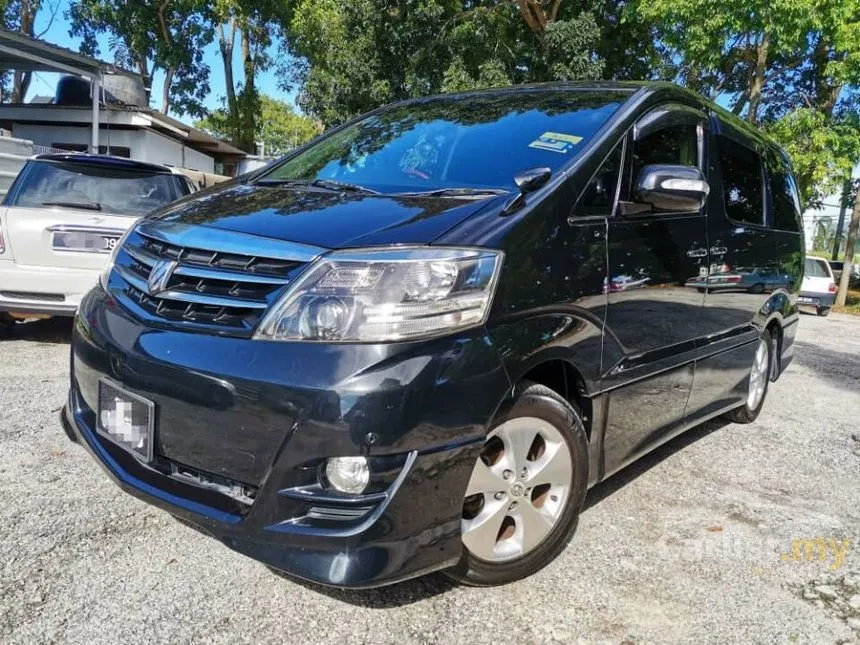 Toyota Alphard 2008 G 2.4 in Selangor Automatic MPV Black for RM 58,900 ...